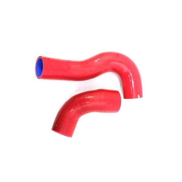 Патрубки радиатора Г-3308,3309 (кт.2 шт.) красный силикон 4 слоя (ПТП64)