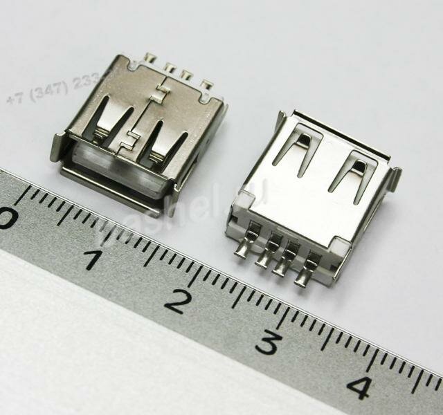 Гнездо USB A(FA)