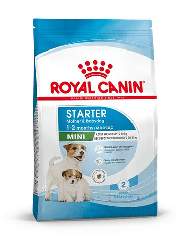 Royal Canin Для щенков малых пород: 3 нед.-2 мес, беременных и кормящих сук (Mini Starter), 1кг 1 кг