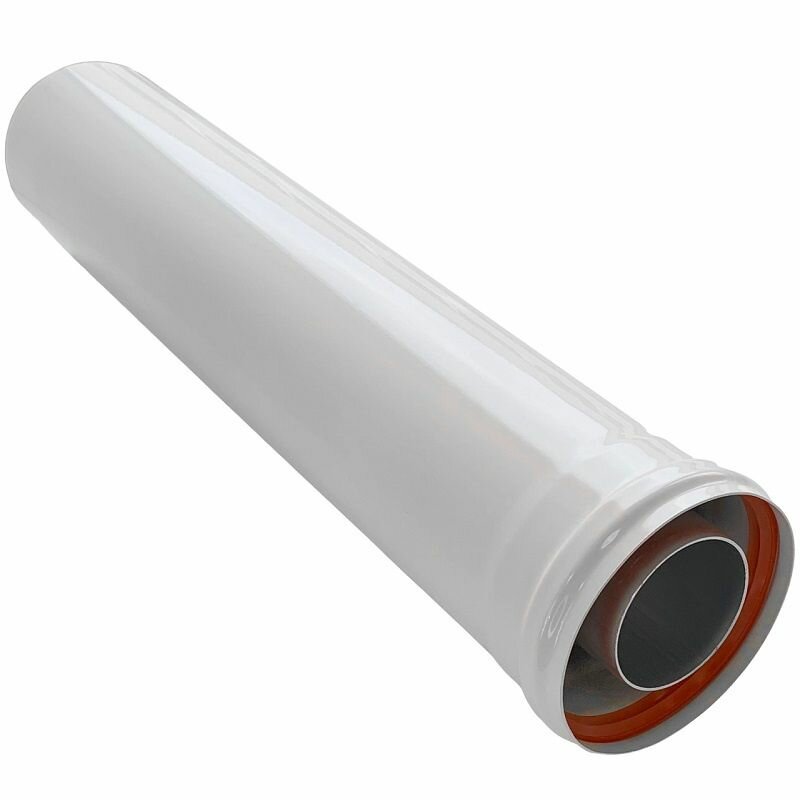 Труба коаксиальная Sibio Y-025M/ST d 60/100 мм, 0,25 м