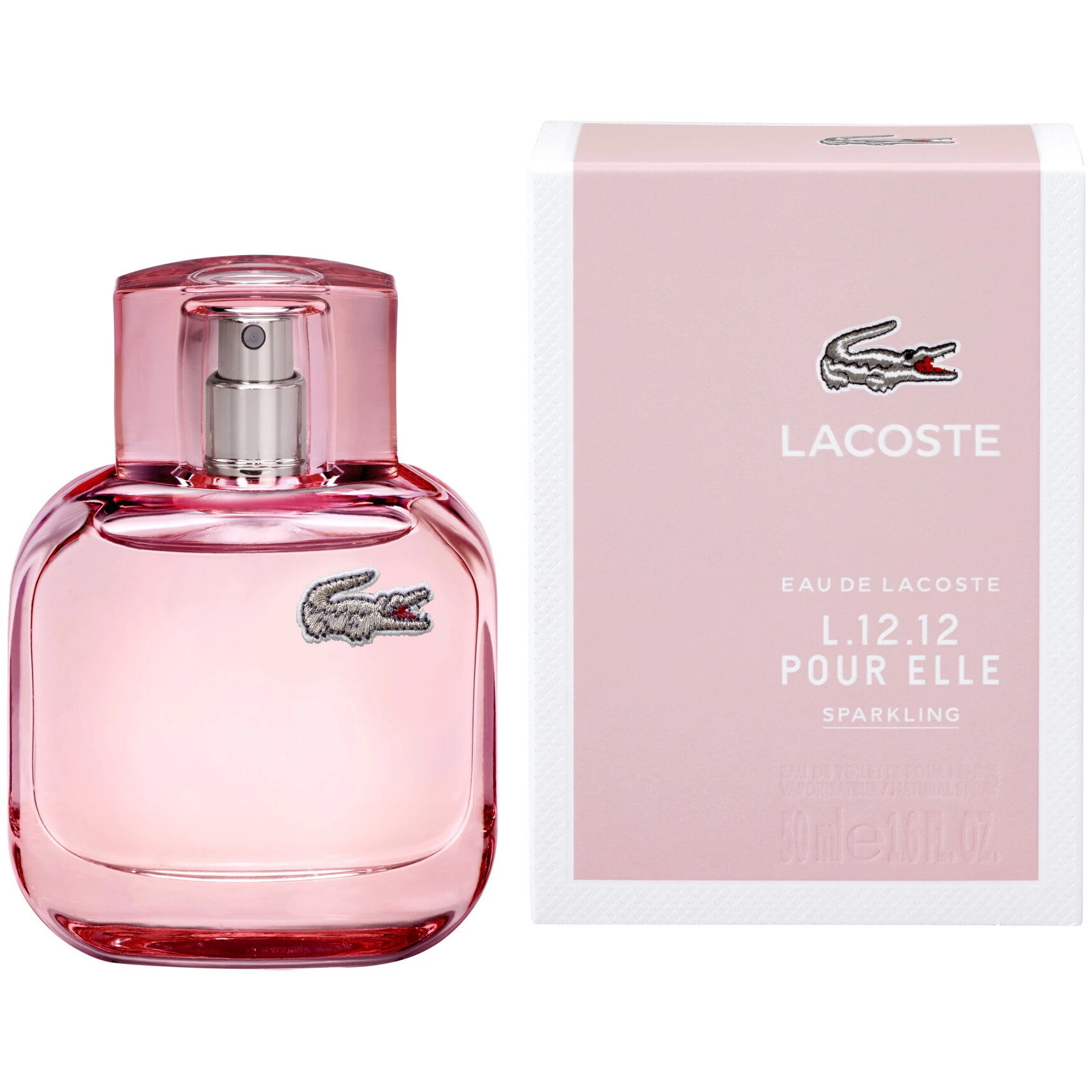 Туалетная вода для женщин Lacoste Eau De Lacoste L 12 12 Pour Elle Sparkling 50 мл / Лакост Пур Эль Спарклинг