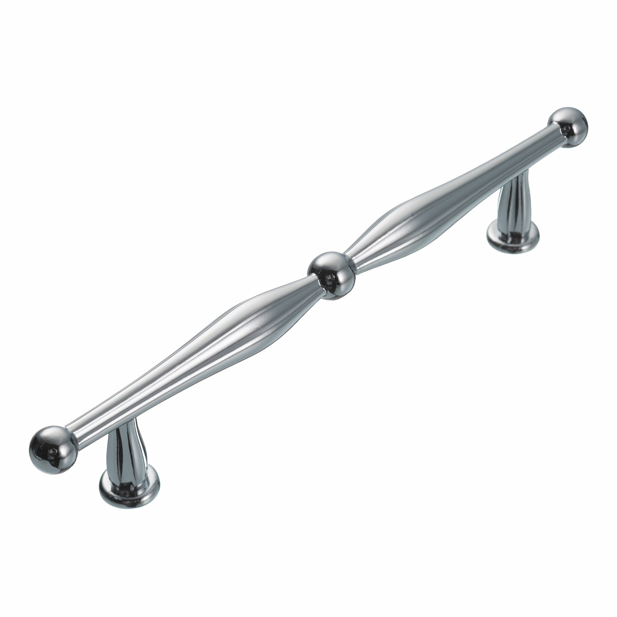 Ручка мебельная скоба GIUSTI LINEA DECOR WMN814.128.00CL полированный хром