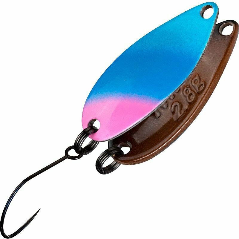 Блесна из латуни на форель, покрыта золотом и серебром RB Miu Blade 2,8гр - 288