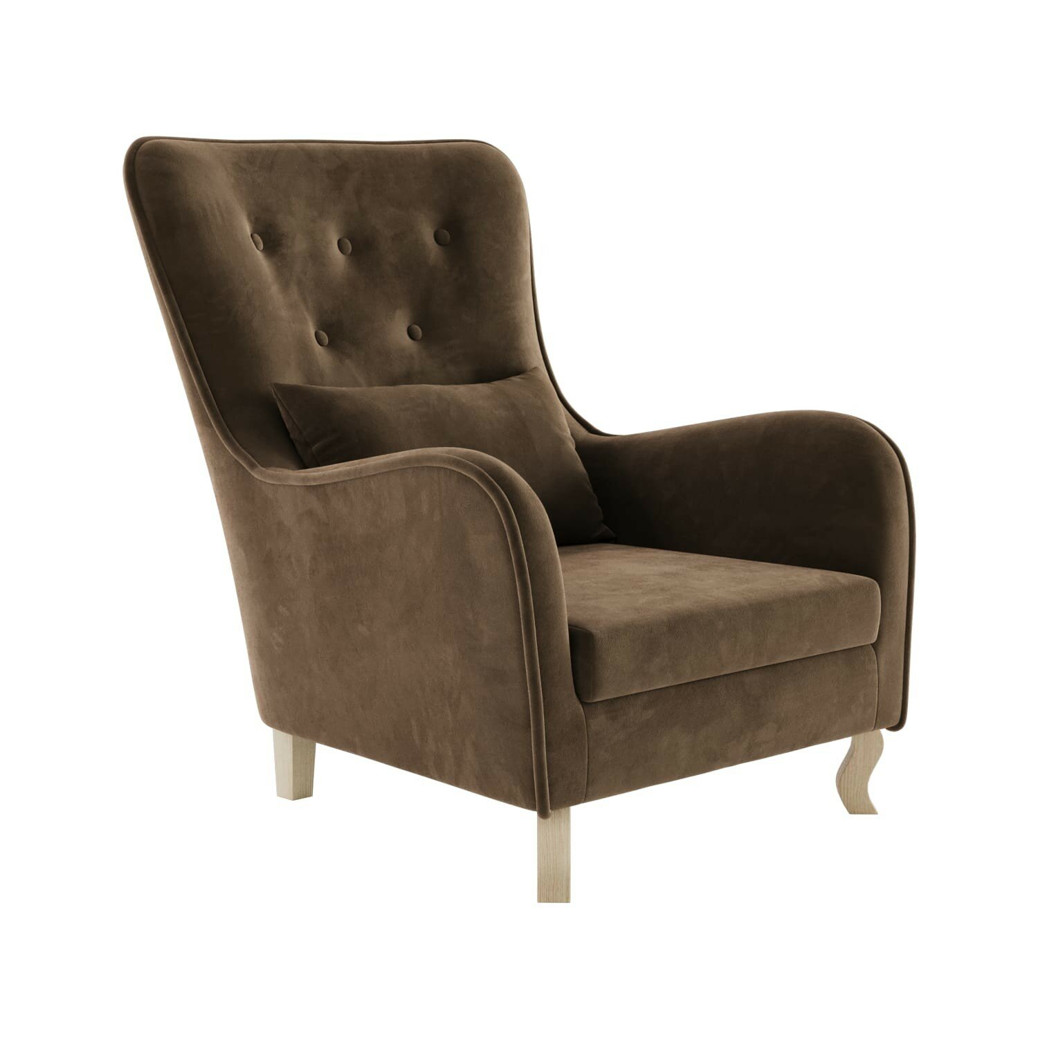 Кресло Адель Коричневое