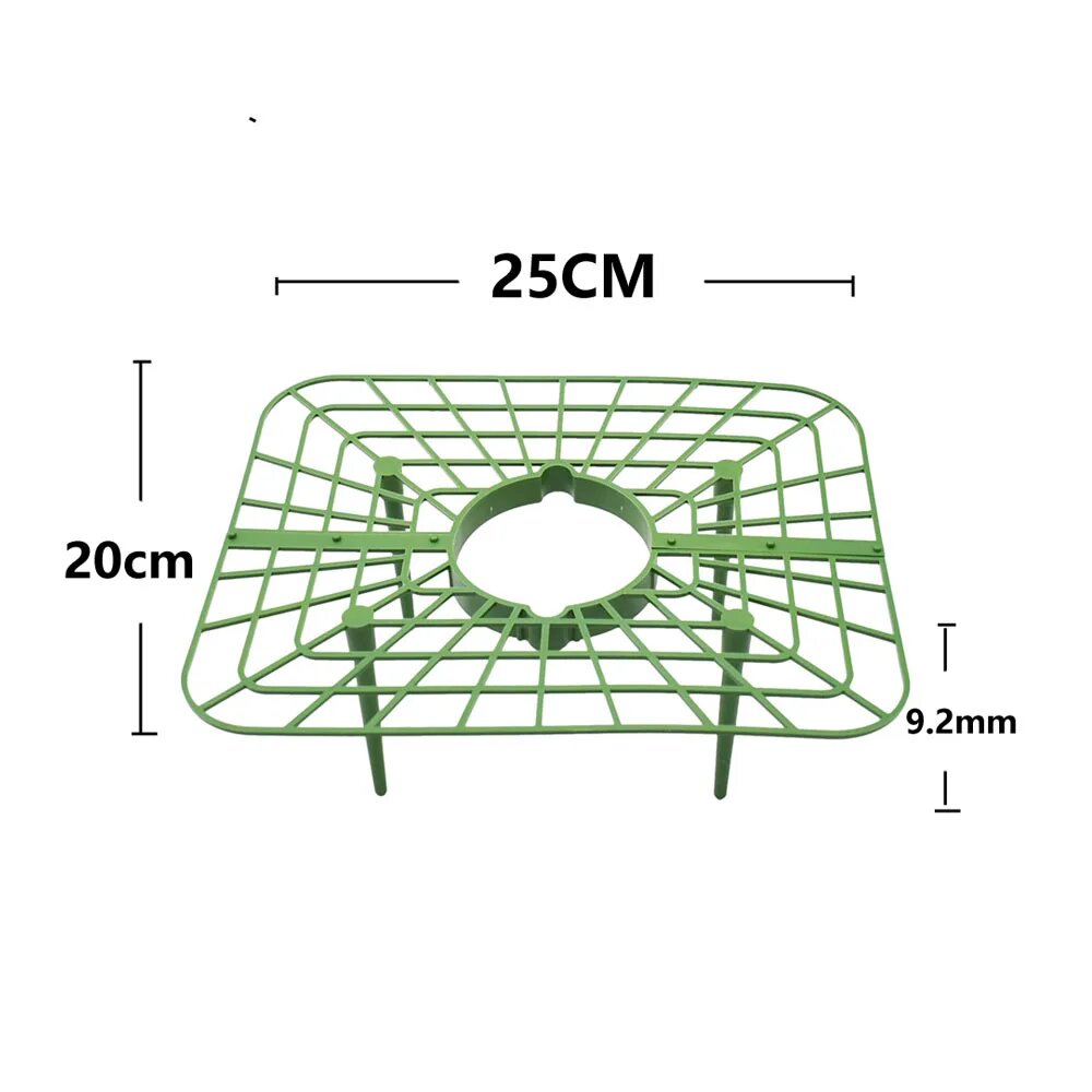Пластиковая подставка для посуды, 25x20 см, 9.2 мм, Цвет: A