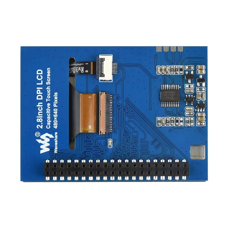 Waveshare 2.8-дюймовый сенсорный дисплей для Raspberry Pi