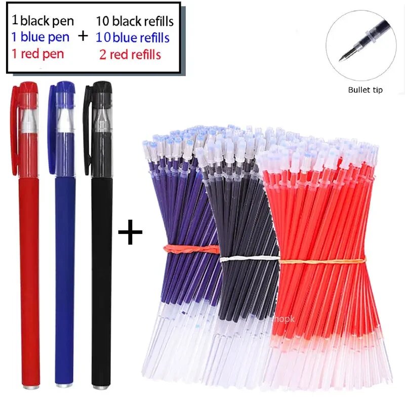Hopk гелевые ручки набор 0,5 мм, 25 шт, Цвет: 25Pcs Mix set D