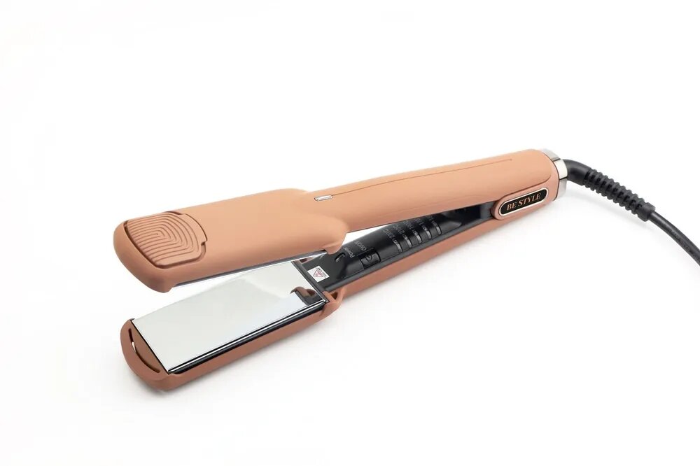 Щипцы выпрямитель BE-UNI "UNI STYLE", зеркальное титановое покрытие, 90x25мм, 35Вт