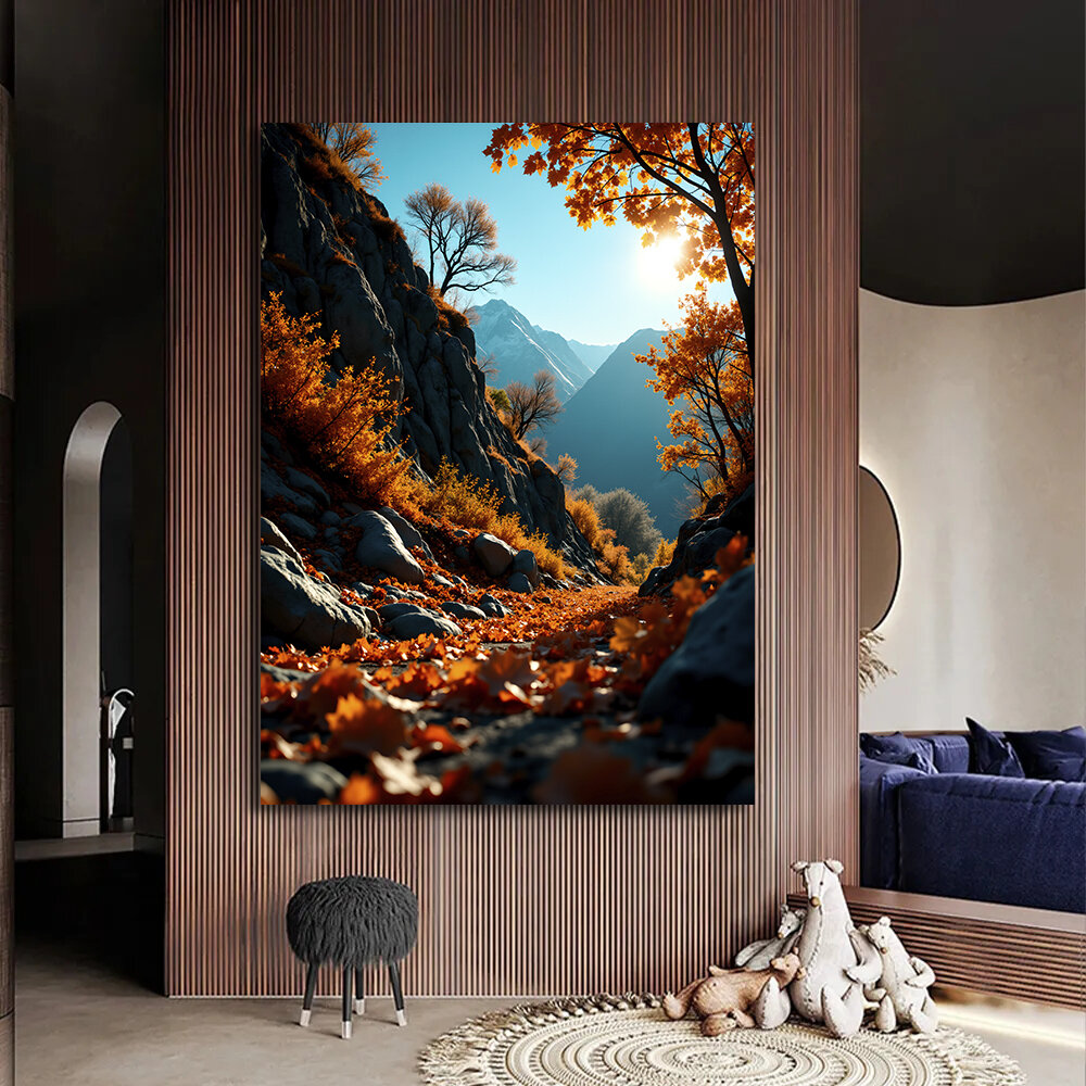 Природа / горы, море, картина на стену / в интерьер, 30х40 см.