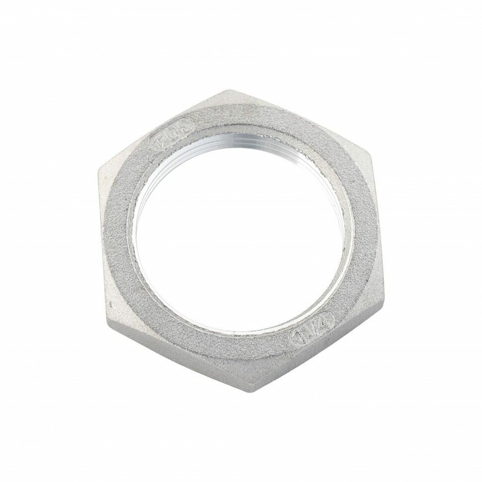 Гайка на сантехническую резьбу 1 1/4 дюйма из нержавеющей стали