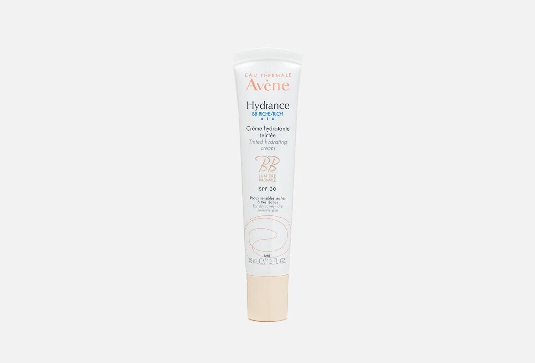 BB-крем AVENE Hydrance Riche, для сухой кожи, с SPF 30, 40мл