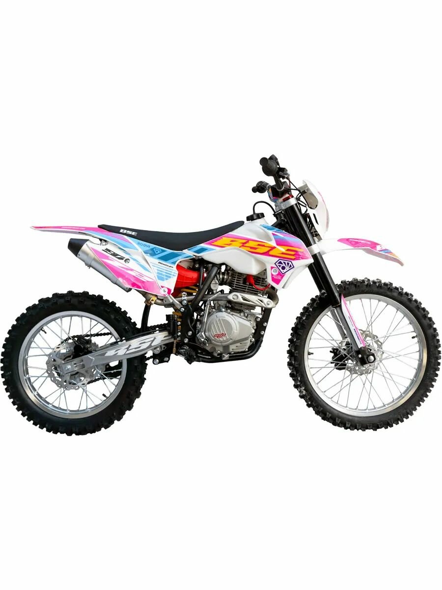 Эндуро кроссовый мотоцикл BSE Z2 19/16 Roqvi Pink