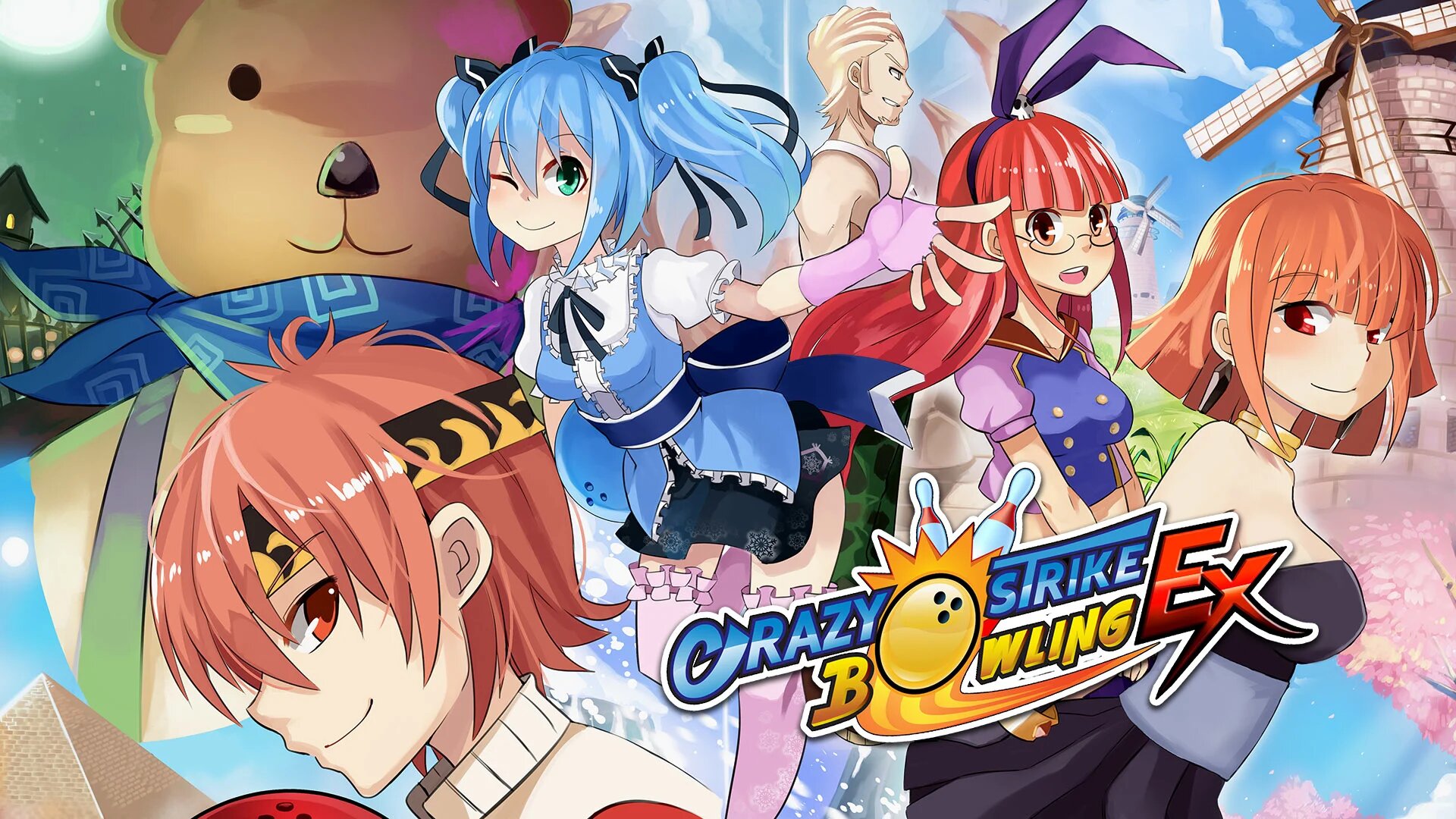 Игра Crazy Strike Bowling EX для Nintendo Switch - Цифровая версия, США