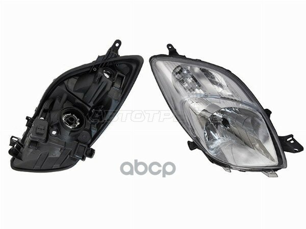 Фара Toyota Vitz 05-07 / Yaris 05-08 (Справа/ С электрокорректором/ 3/5D HBK) Sat арт. ST-212-11L2R