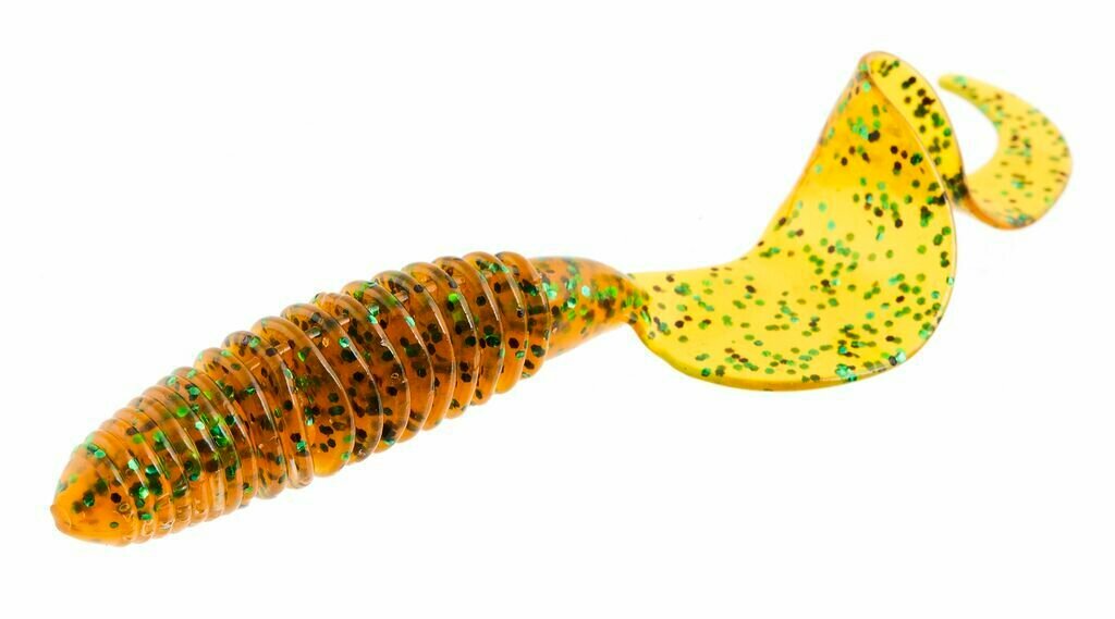 Приманки рыболовные силиконовые Твистеры съедобные lucky john Pro Series CRUSHER GRUB 3,9in (09.90)/PA19 5шт. набор снастей для зимней и летней рыбалки резиновые рыбки, искусственные наживки