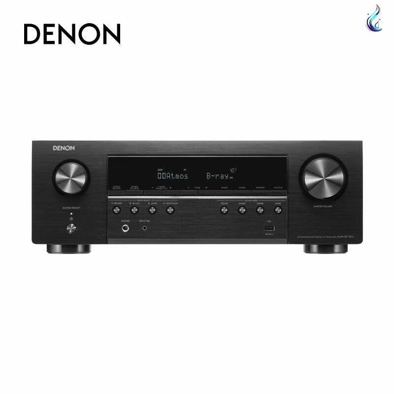 7,2-канальный усилитель мощности высокой четкости 8K-DENON AVR-S770H/Bluetooth 5.0