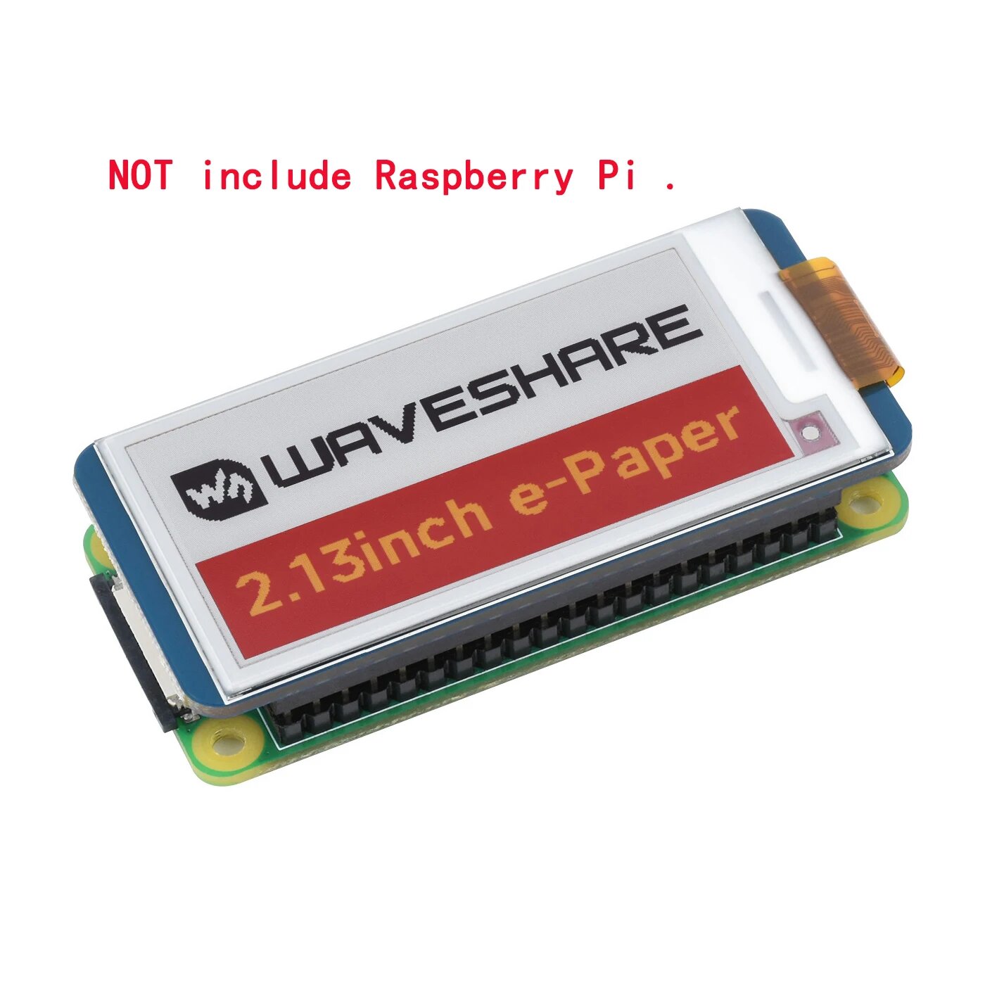 Waveshare 2.13-дюймовый электронный дисплей для Raspberry Pi 4-Color