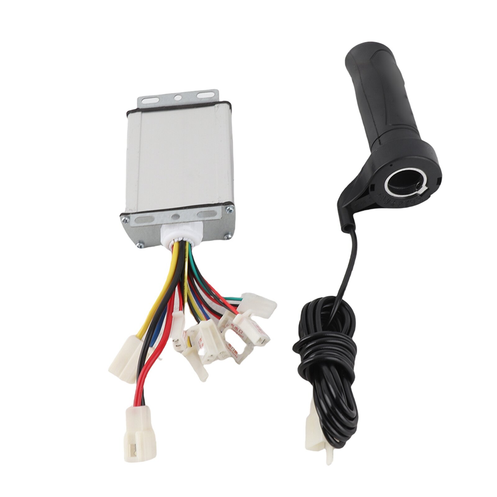 Контроллер 36 В, 1000 Вт с обычным длинным проводом, комплект ручки дроссельной заслонки, аксессуар для электрического велосипеда