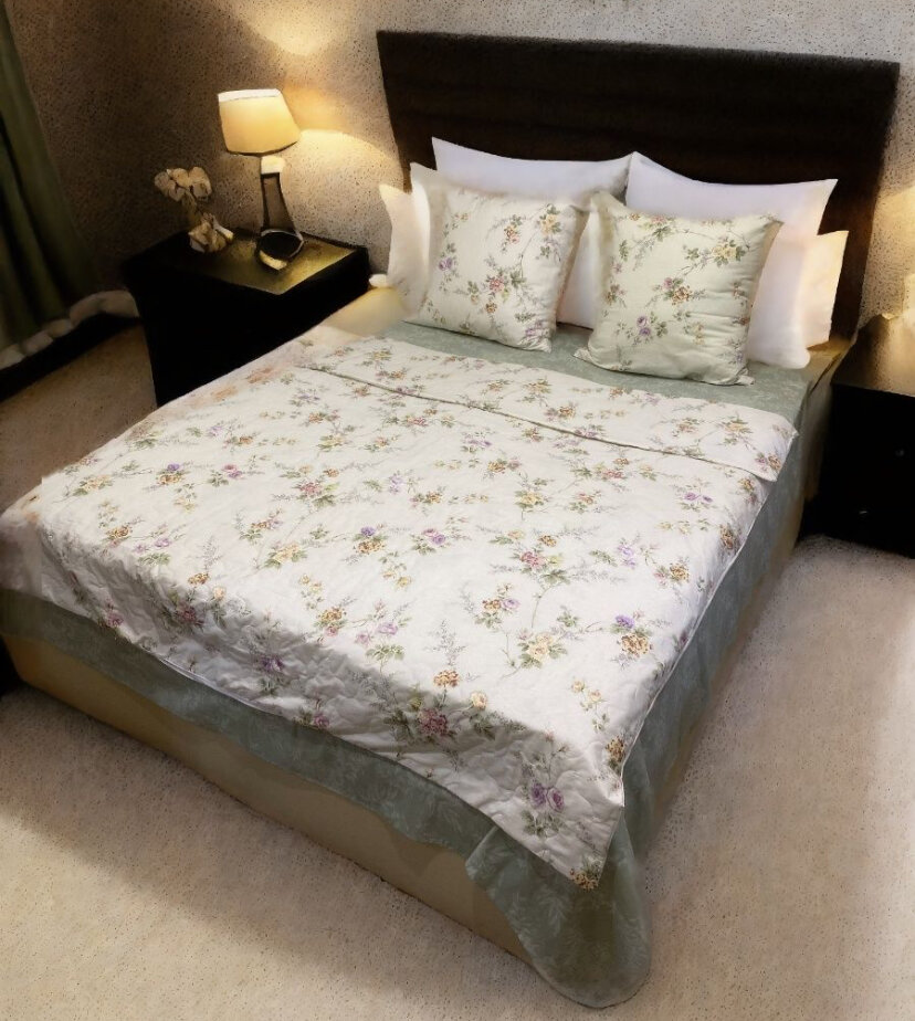 Комплект постельного белья Зима-Лето 2-спальный с евро простыней хлопок наволочки 70х70