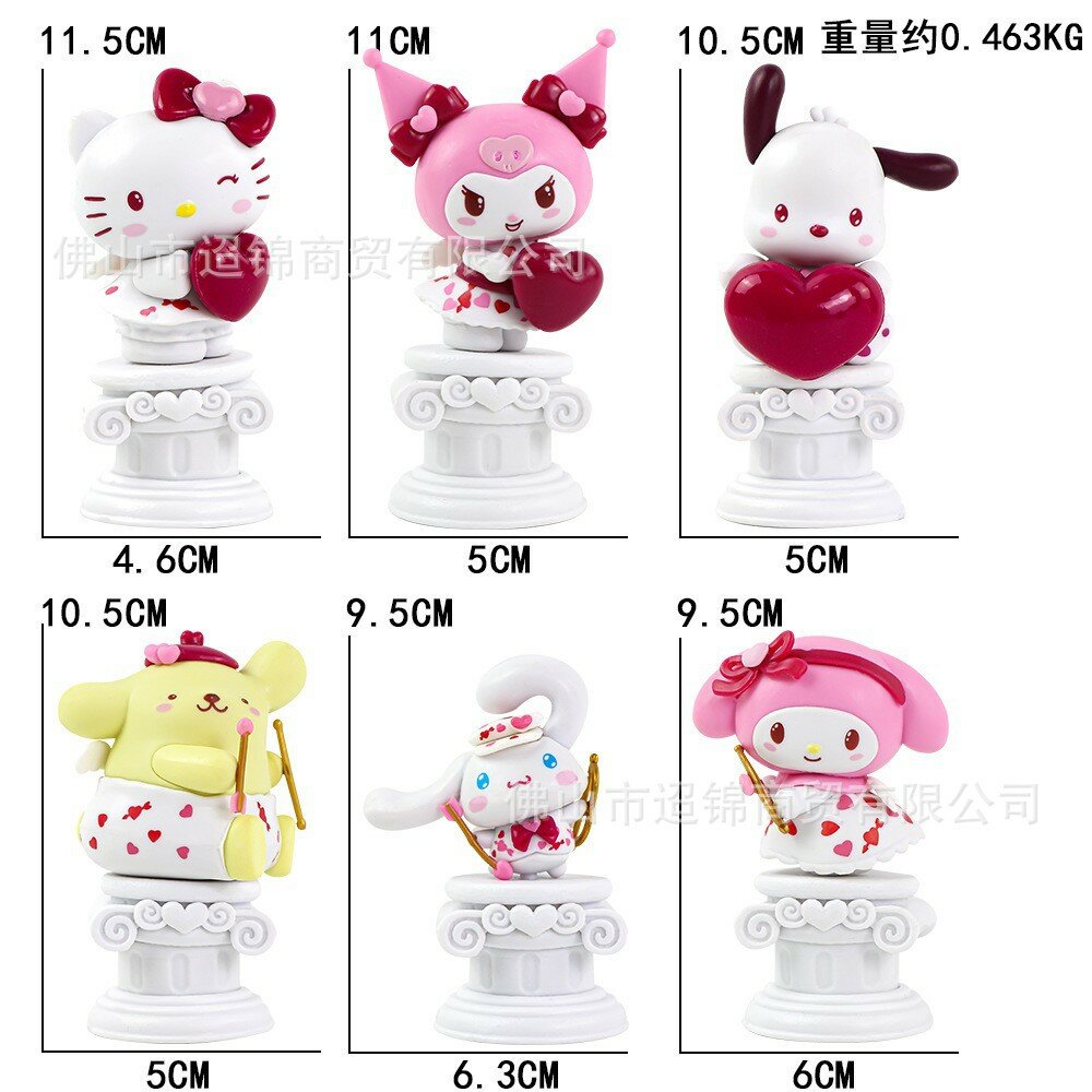 Фигурки Blind Box Sanrio Magical Story: Хроми, Моя Мелоди и Собака Синнамон