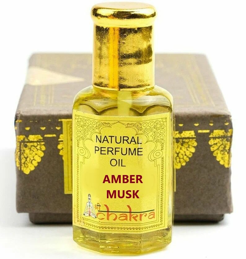 Масло эфирное Амбер Муск Чакра Amber Musk Chakra Perfume 10 мл.