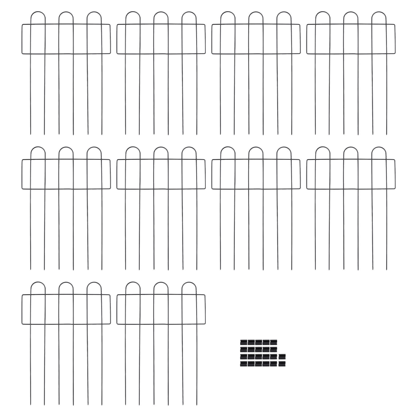 Декоративный садовый забор Железный металлический проволочный забор садовый забор для животного барьерный забор для открытой цветочной кровать