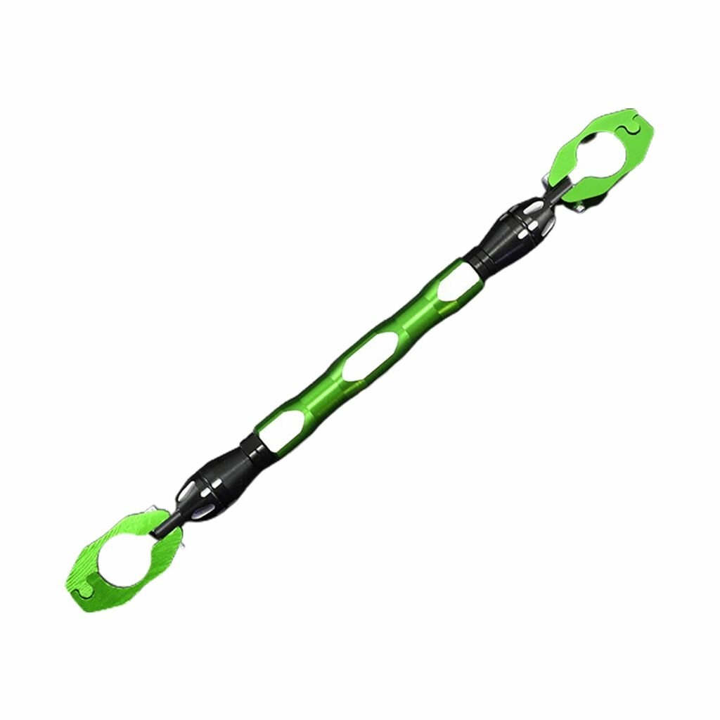 Алюминиевый сплав Matte Black Racing Отдельный руль декоративный баланс, Зеленый