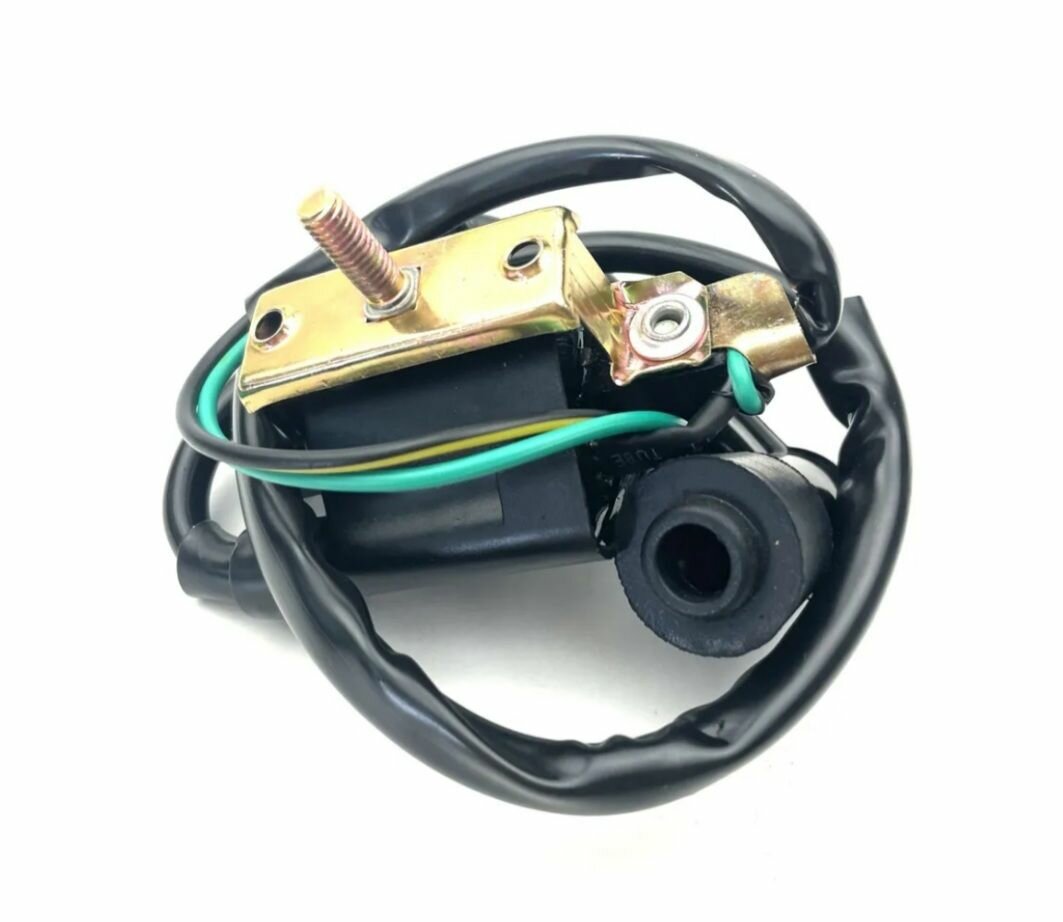 Катушка зажигания 4Т с кронштейном и свечным колпачком ALPHA, DELTA; 139FMB, 147FMH, 152FMI; ALPHA, ATV50-125сс