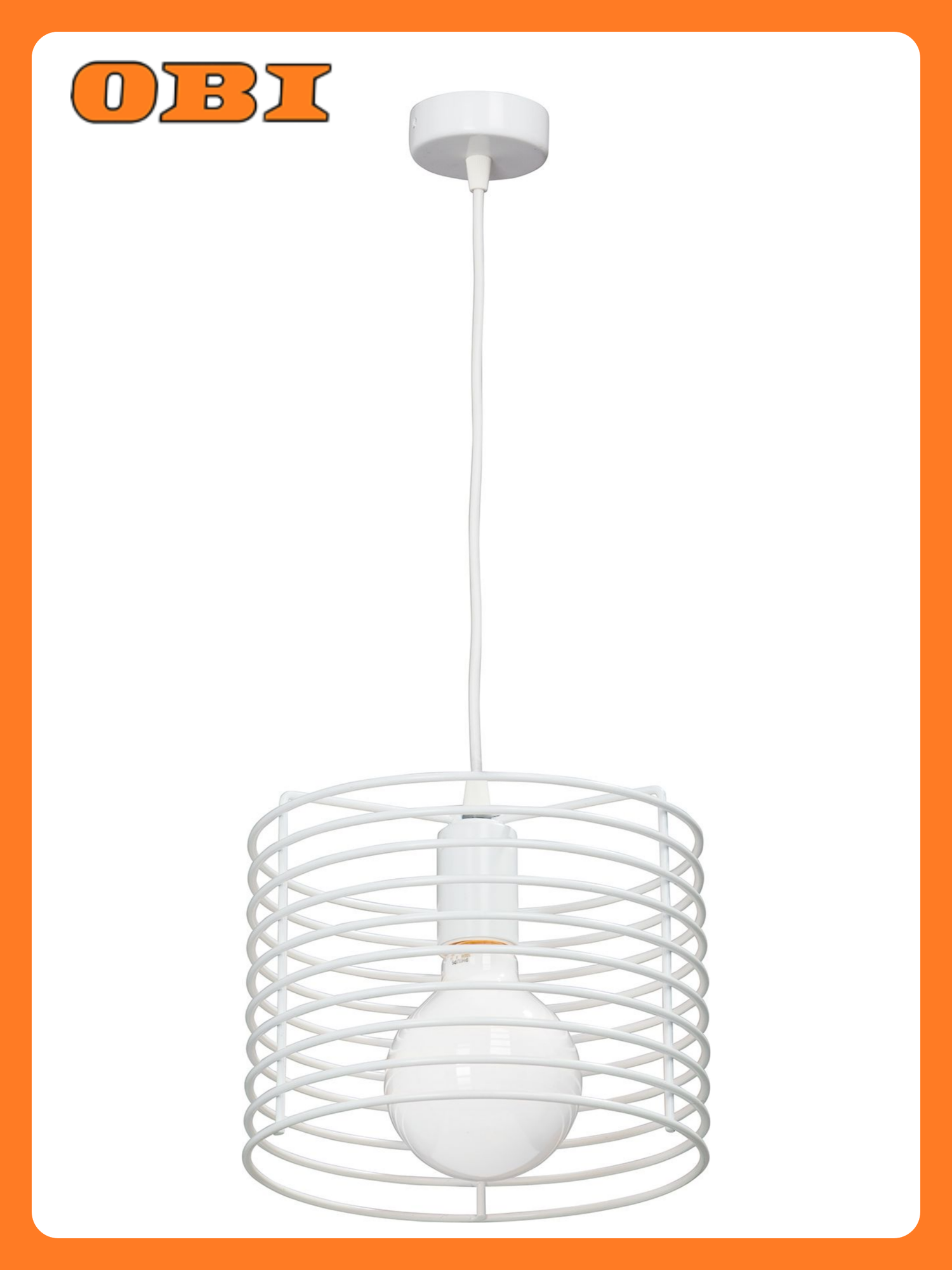 Подвесной светильник Vitaluce V4073/1S белый 1ХE27Х60ВТ