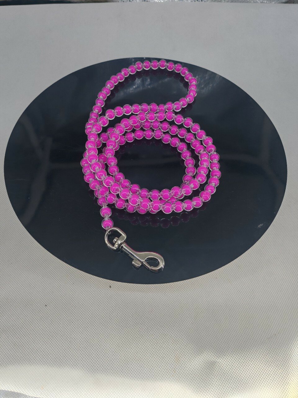 Поводок для собак и кошек, поводок для прогулок на улице, поводок для маленьких собак породы корги, поводок с бусинами,