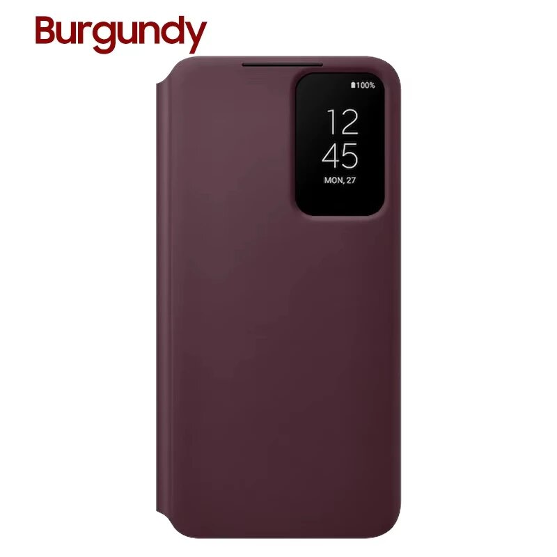 Чехол-книжка Samsung Galaxy S22 Burgundy, бордовый