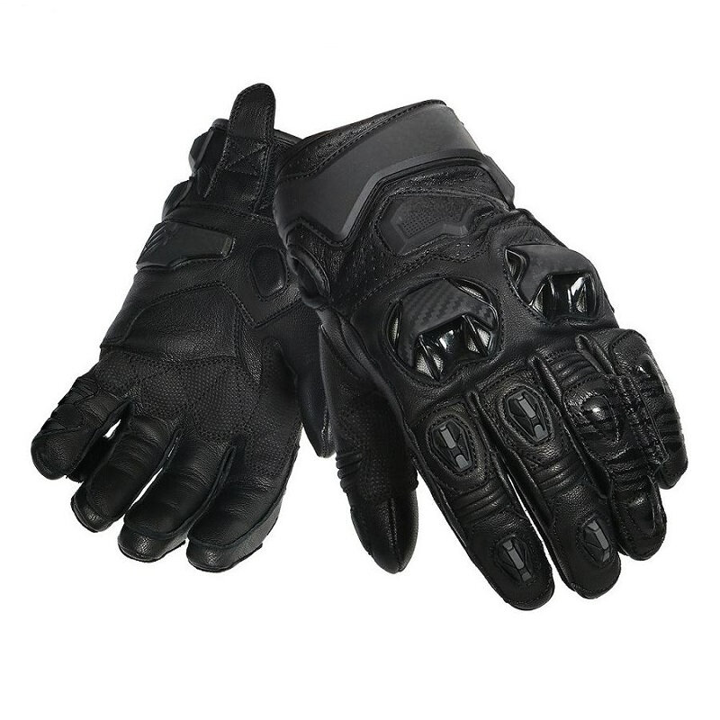 Scout Мотоперчатки кожаные Volcano черные XS