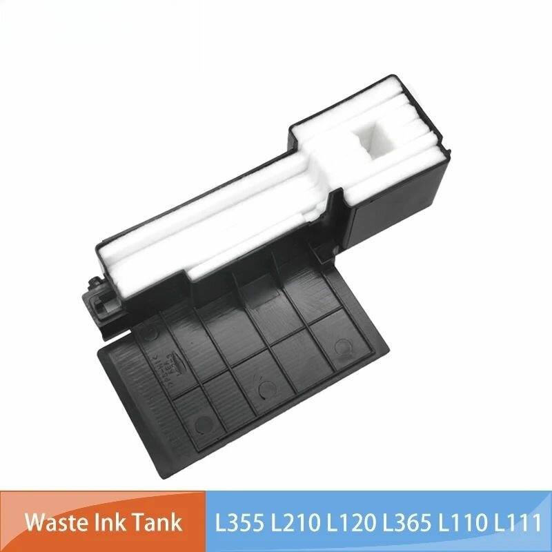 Картридж Поглотитель отработанных чернил памперс для Epson L 110 120 130 132 210 220 222 300 3050 3060 3070 310 350 355 312 362, XP 332 342, совместимый, Черный (black), 1 шт для принтера запасная часть расходные материалы
