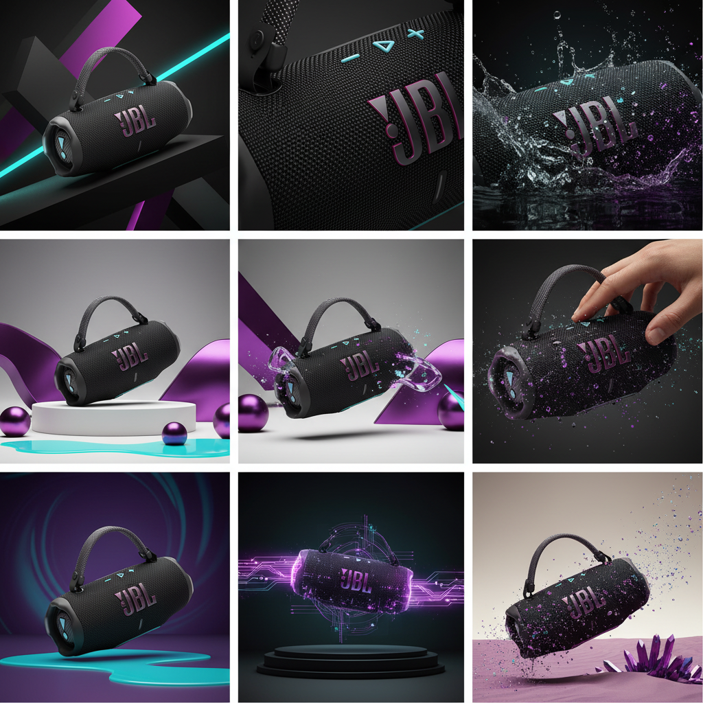 JBL Charge 6 Black/Orange – портативная Bluetooth-колонка с пауэрбанком, защита IP67