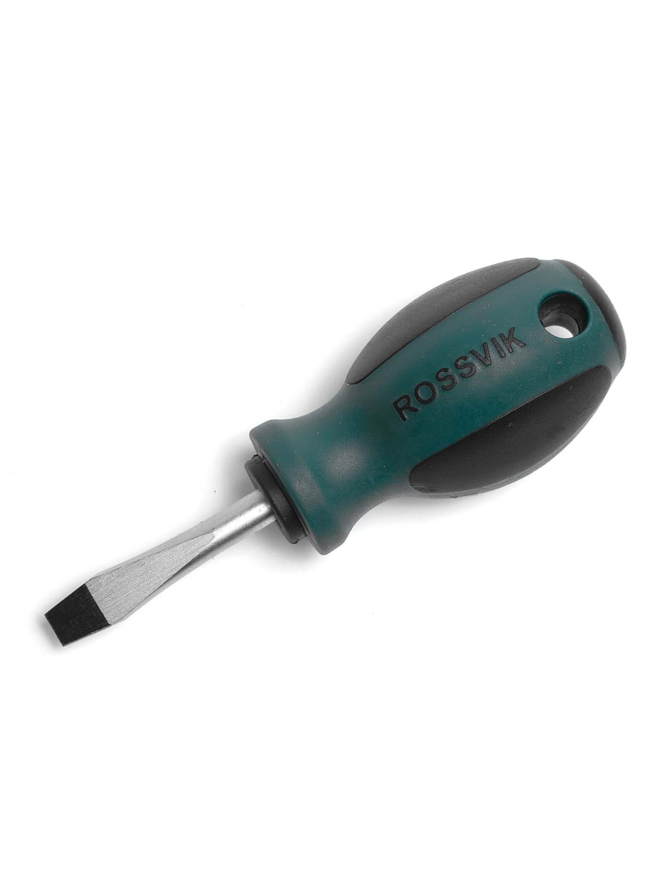 Отвертка шлицевая магнитная ROSSVIK SL6*40мм SL6040, хромомолибден