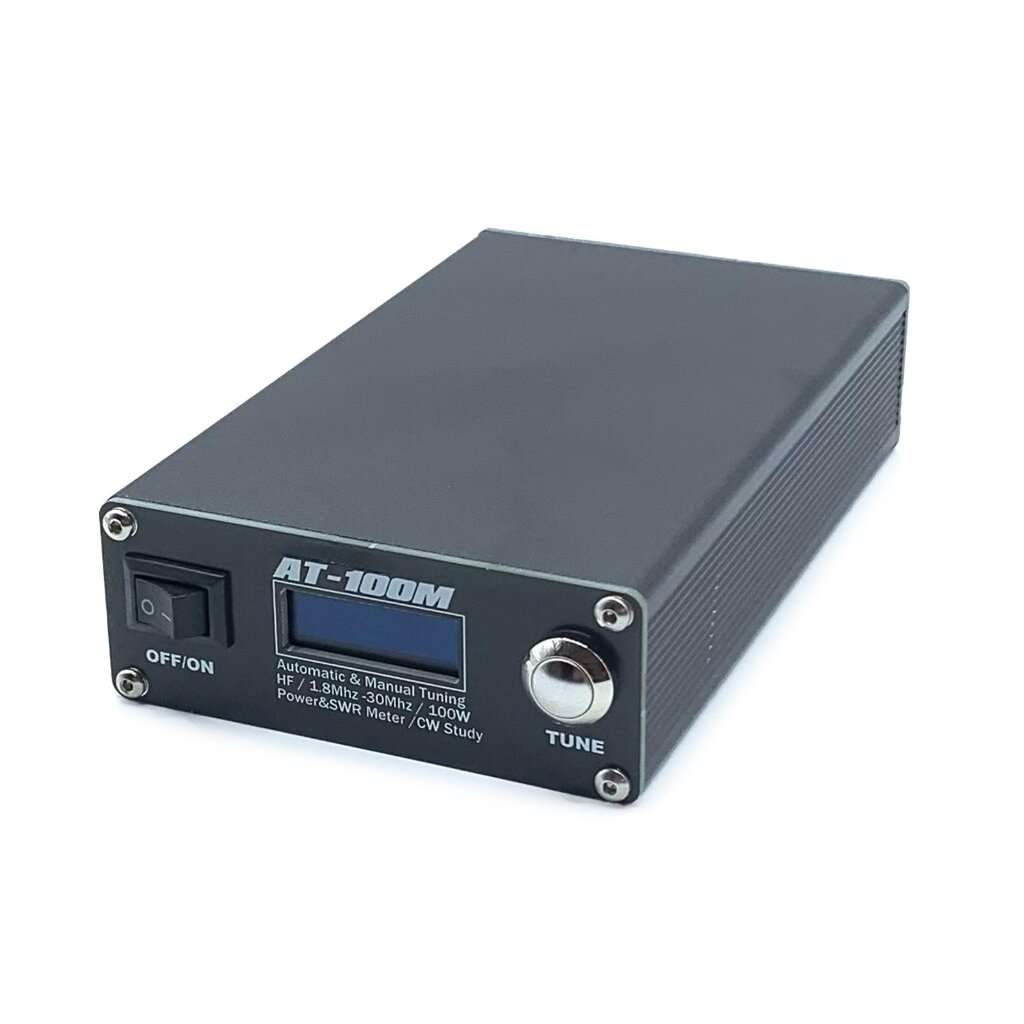 Антенные Тюнеры AT100M 1,8 МГц-30 МГц 100 Вт Встроенный Измеритель Стояния Автоматические Антенные Тюнеры для Обслуживания Радио