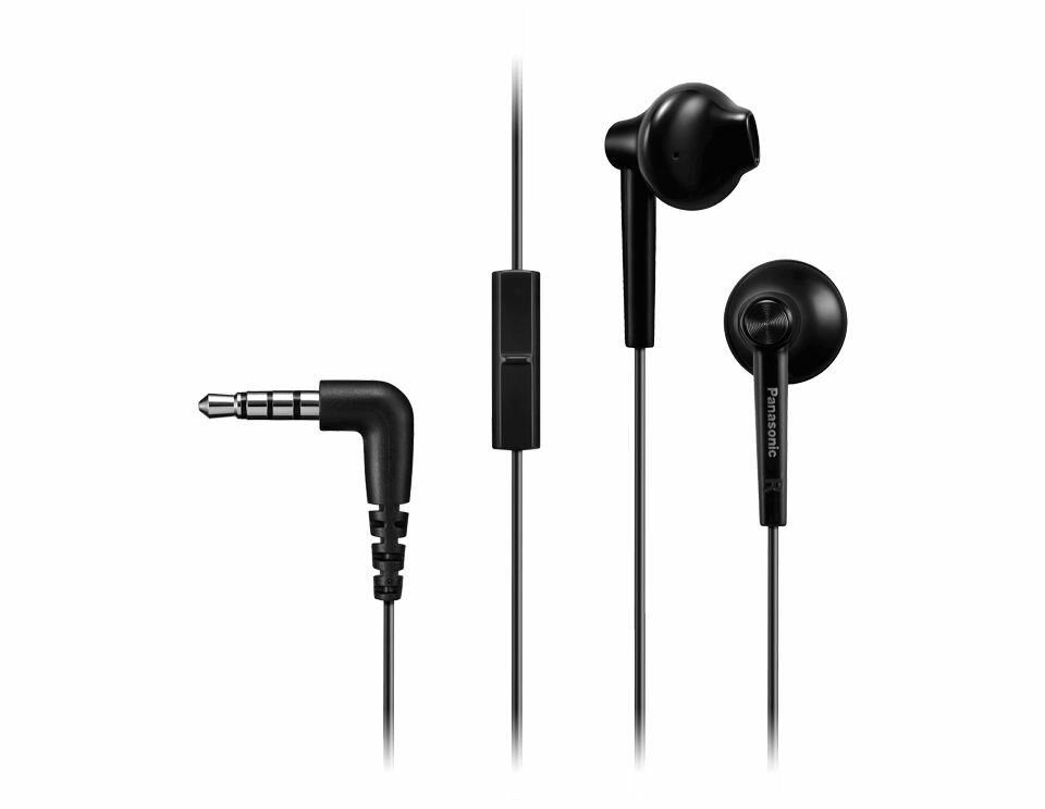 PANASONIC RP-TCM55GC-K наушники-вкладыши черные