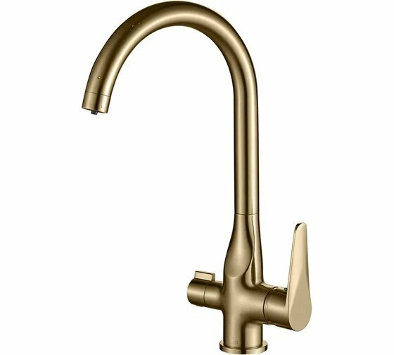 Смеситель для кухни ZorG Steel Hammer SH 910 BRONZE бронза