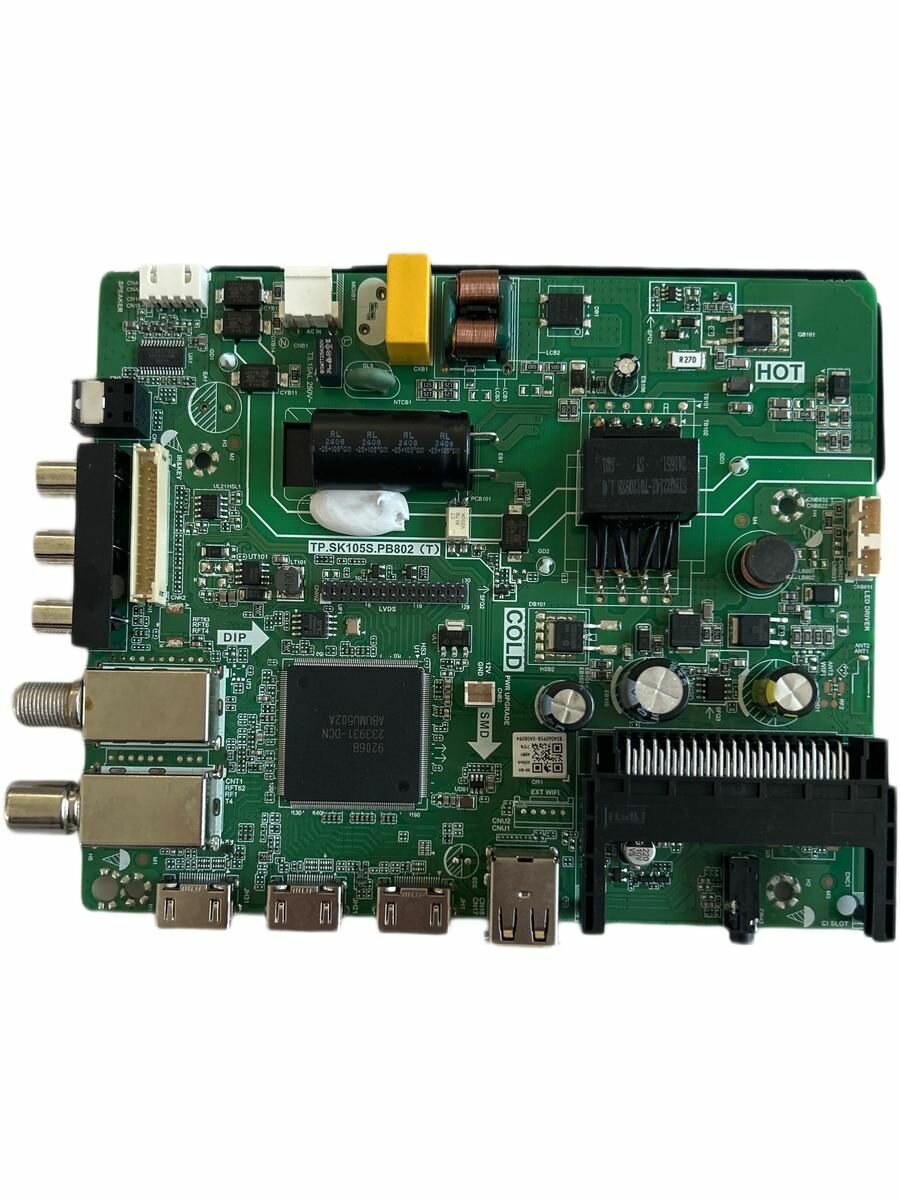 Плата основная (TP. SK105S. PB802), для ТВ HI VHIT-32H229MS
