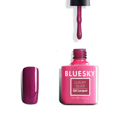 Гель-лак №462 Luxury Silver 10 мл, BLUESKY (Набор из 2 шт.)