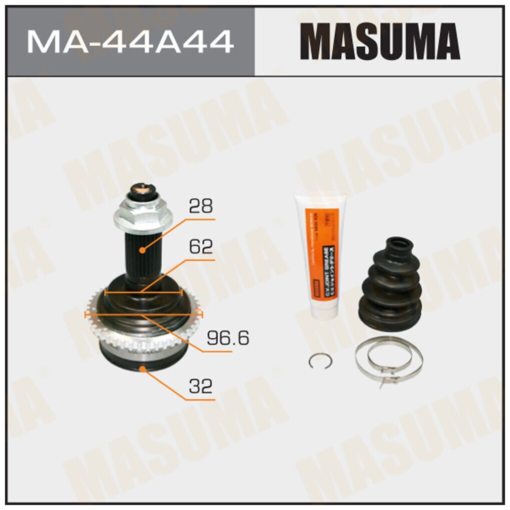 ШРУС Mazda 6 (GG) 02-07 наружный 32 x 62 x 28 (+ABS) Masuma