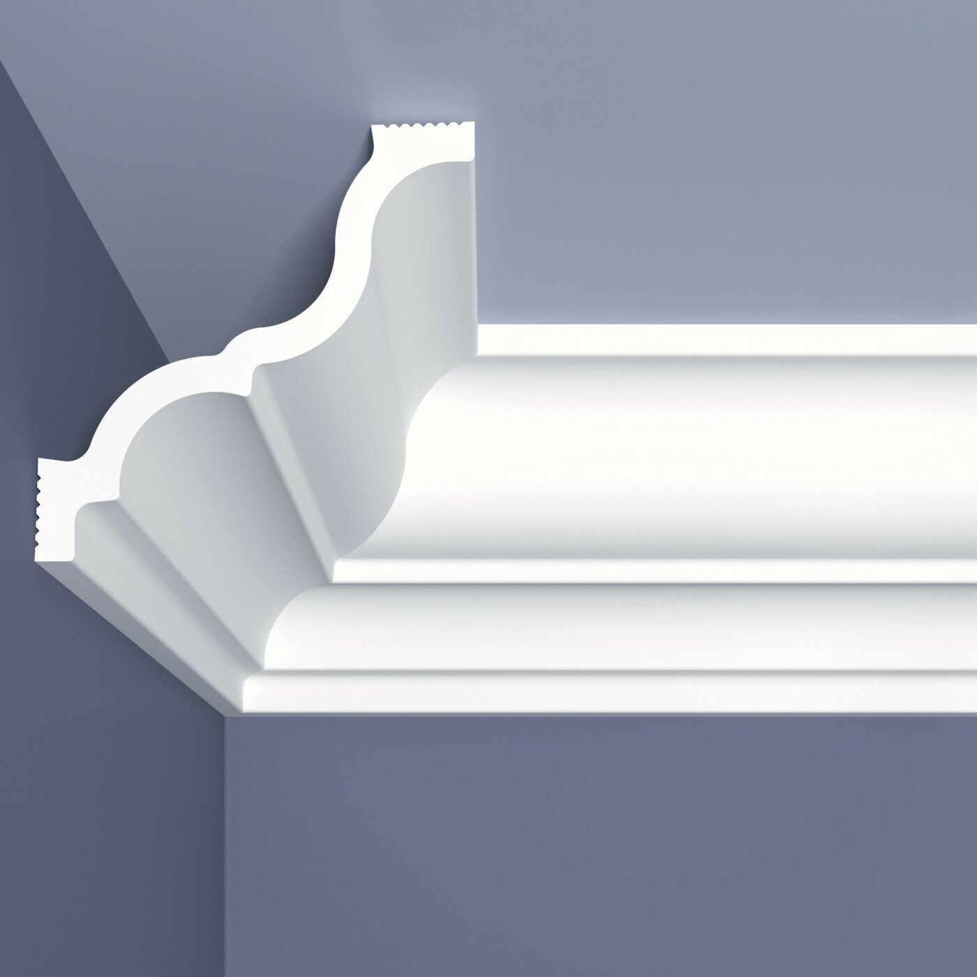 Плинтус потолочный Bello deco арт. С 15/110 (д.2000 * в.110 * т.110 мм.)