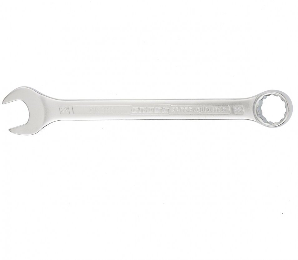 Ключ комбинированный х22мм, CrV, холодный штамп(15140) (Gross)