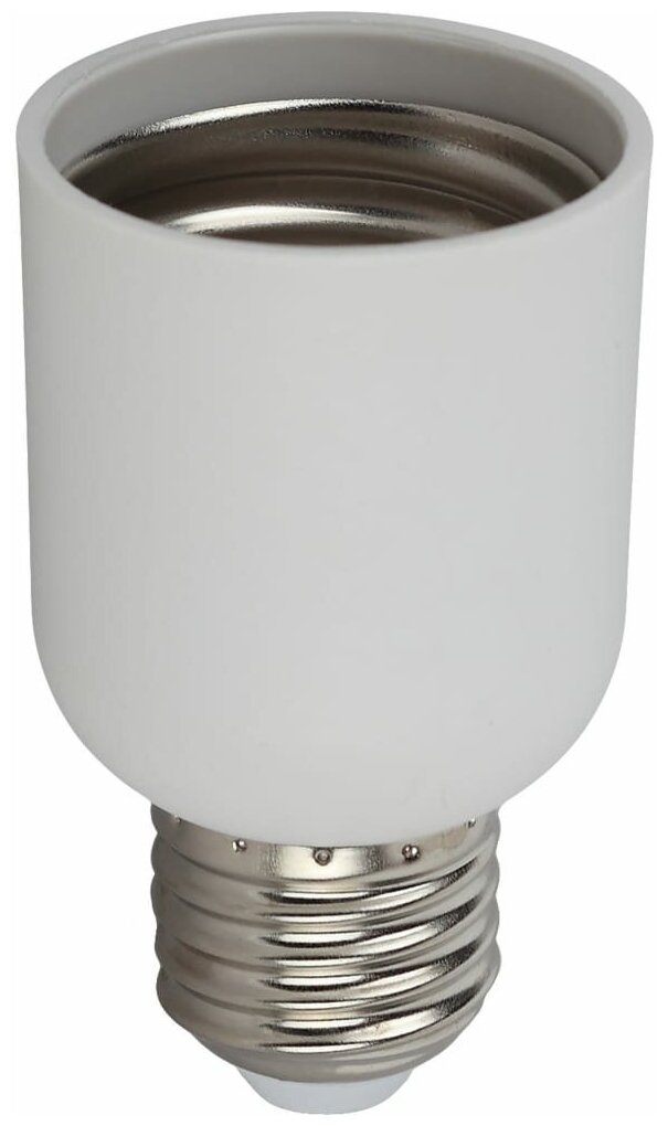 Переходник ЭРА E27-E40, белый Б0027978