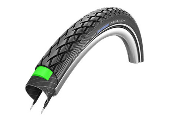 Покрышка SCHWALBE Marathon Perf 26x1.25" GreenGuard TwinSkin