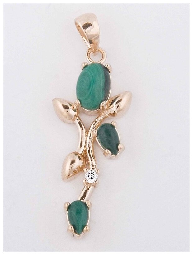 Подвеска, малахит