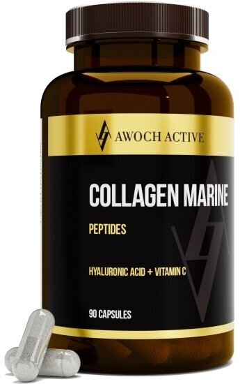 БАД Awochactive к пище COLLAGEN MARINE 90 капсул