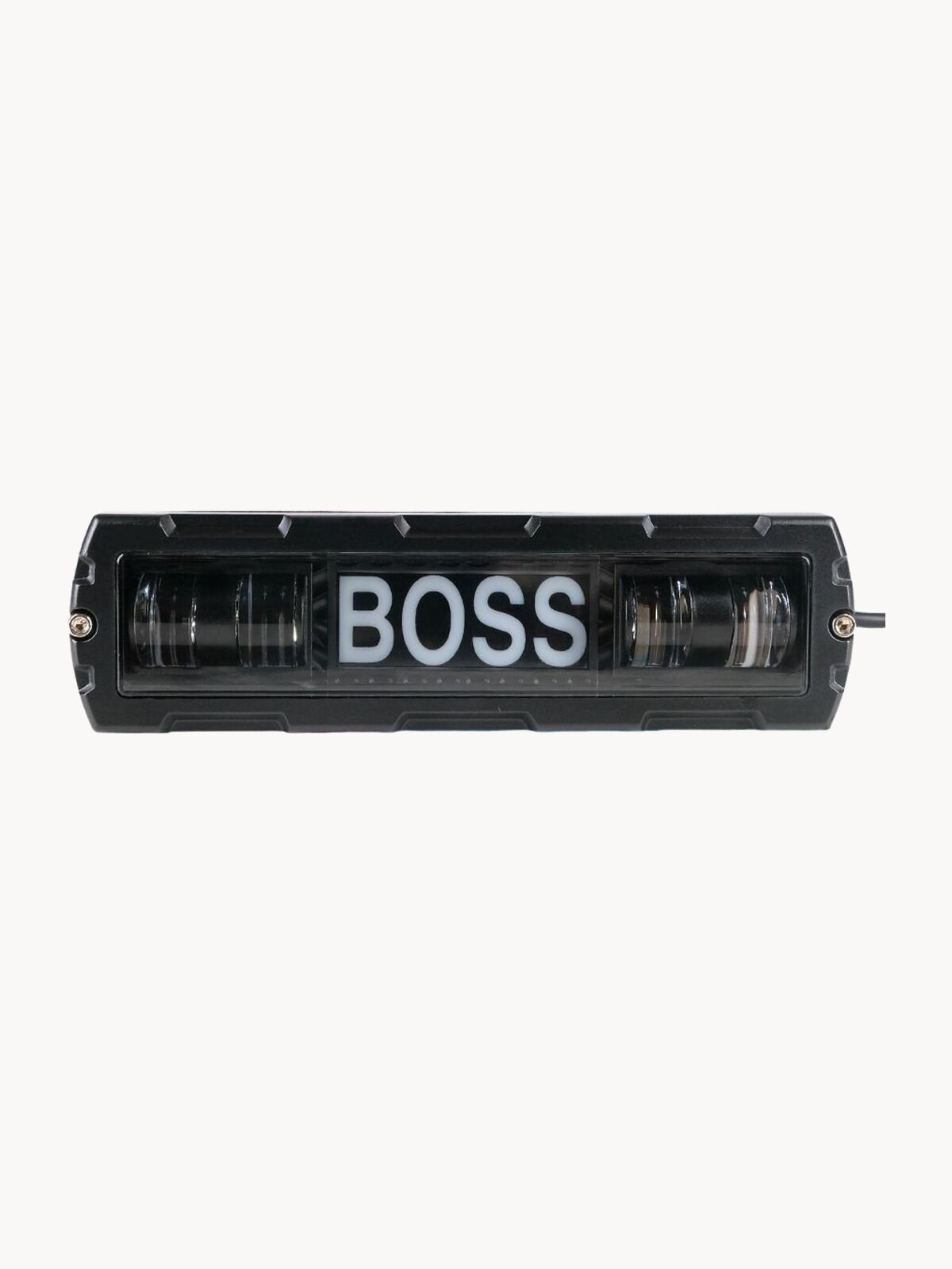 Светодиодная фара доп. света "BOSS" 20W с RGB-подсветкой, 12-24V