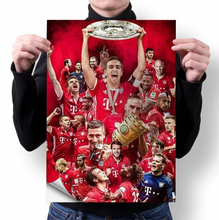 Плакат А4 принт Бавария, Bayern №5