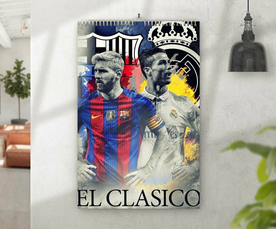 Календарь перекидной Messi, Месси №46